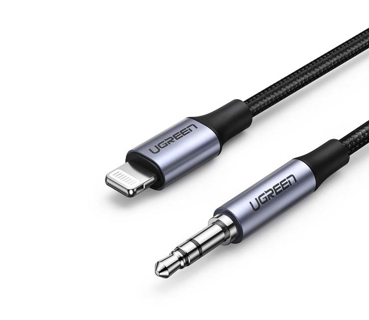 Ugreen MFi Lightning to 3.5mm Aux Cable for iPhone - AZM Store