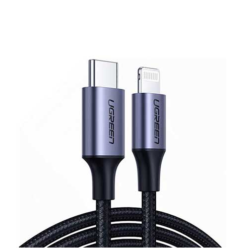 Ugreen Cable USB C To Lightning 1m Black - AZM Store