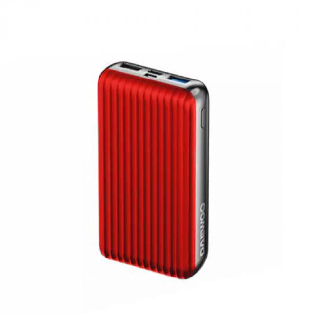 Daewoo Power Bank PocketLine 10,000mAh – Red - AZM Store